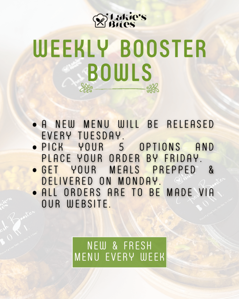 WEEKLY 5-PACK BOOSTER BOWLS - Lakies Bites